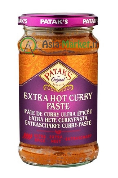 Extra Hot Curry Paste - Patak's 283g. - €3.85 : Asia-Market.it, L'Asia ...